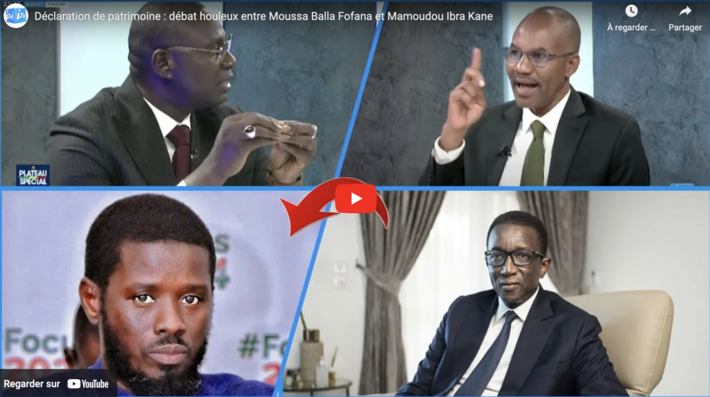 Déclaration de patrimoine : débat houleux entre Moussa Balla Fofana de l’ex Pastef et Mamoudou ...