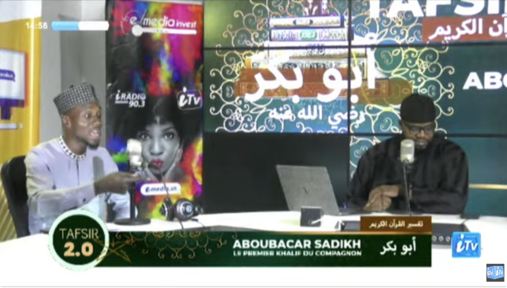 ?|Direct| itv : Tafsir 2.0 sur Aboubacar Sadikh, premier khalife et compagnon du prophète ...