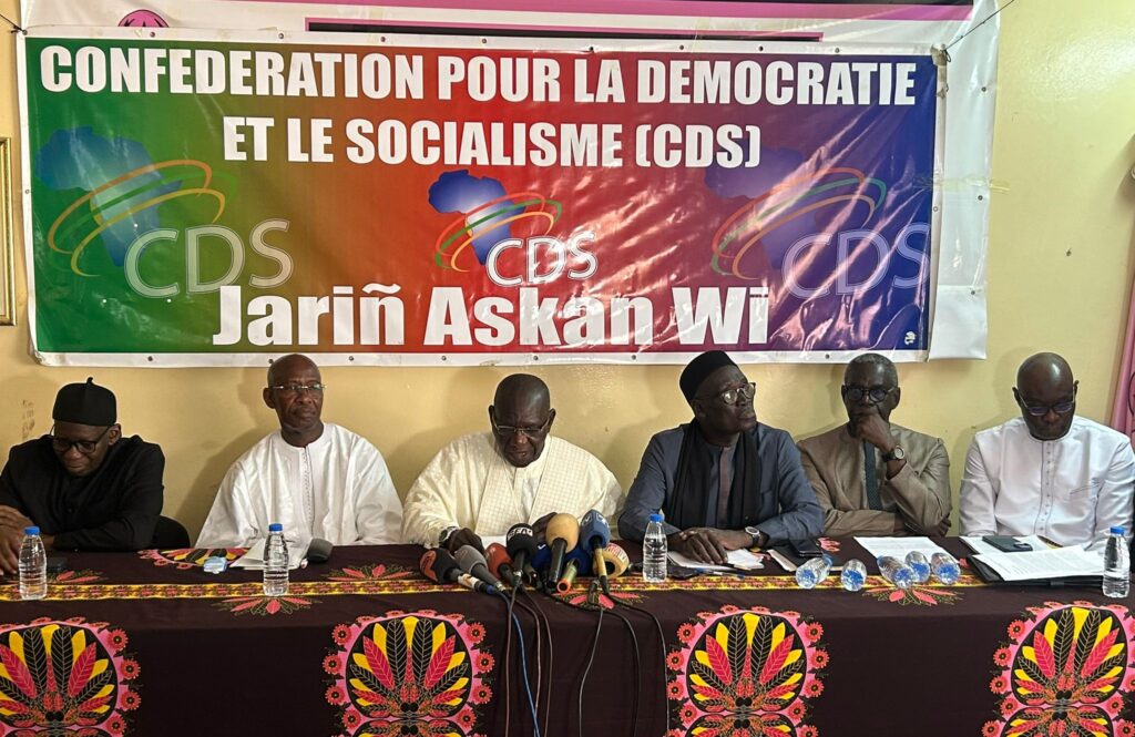Sénégal : La CDS alerte sur une « dérive multidimensionnelle » du pays ...