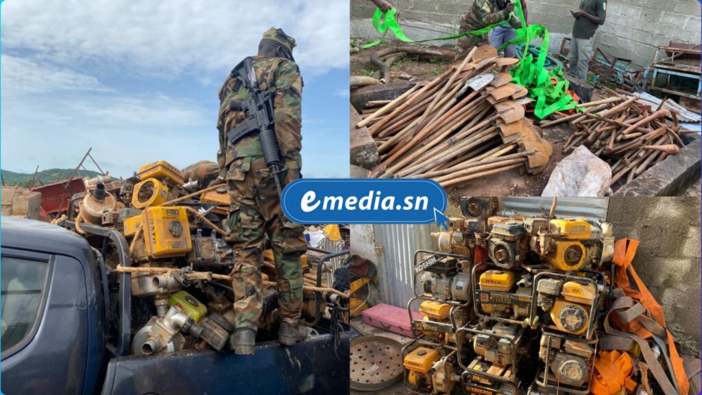 Lutte contre l’orpaillage clandestin à Kédougou : nouvelle opération ...
